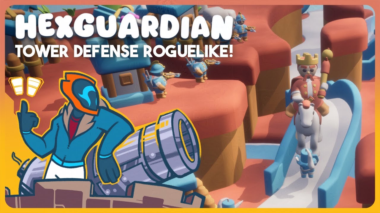 Tile Placement Tower Defense Roguelite! - Hexguardian [Sponsored] - YouTube