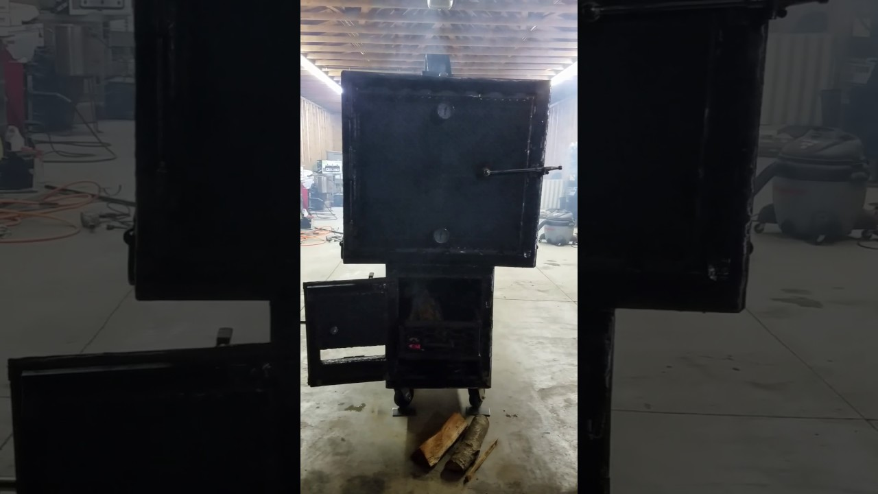 My 3RD SMOKER BUILD UPDATE 2017 SEASONING THE NEW SMOKER AND TESTING ...