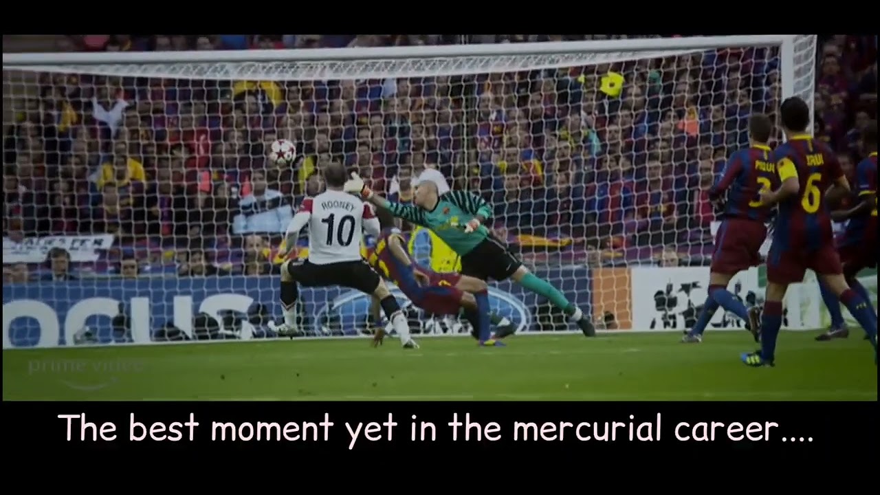 Wayne Rooney goal vs Barcelona || UCL 2011 Final || English Commentary ...