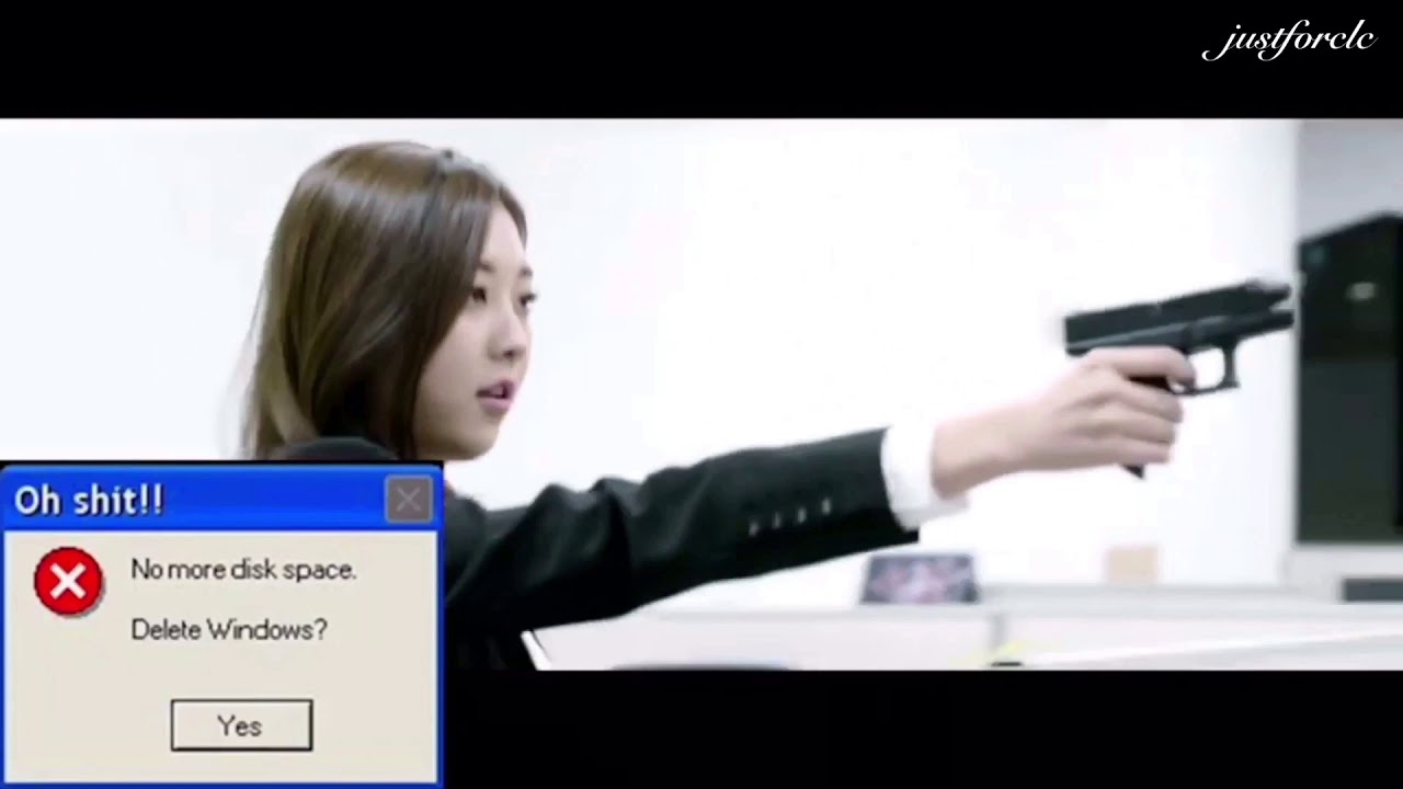 CLC Seungyeon hunt down Cube (MEME) - YouTube