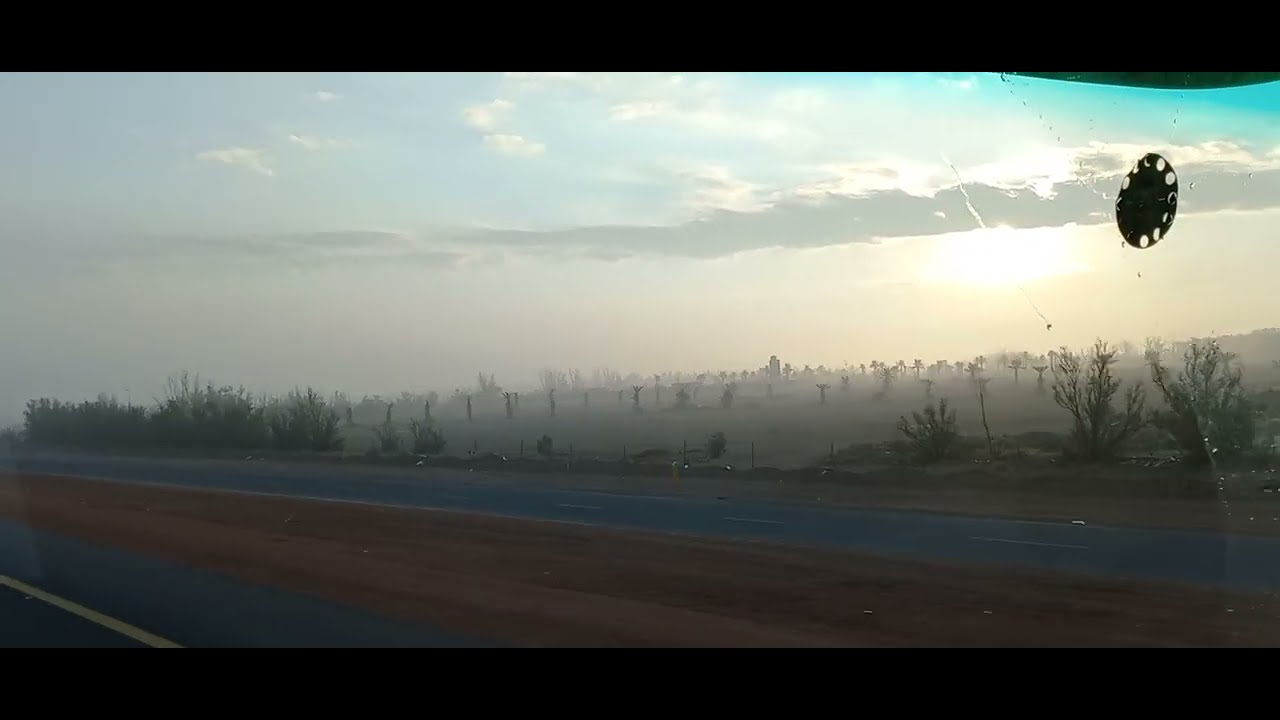 saudiarabia hail road - YouTube