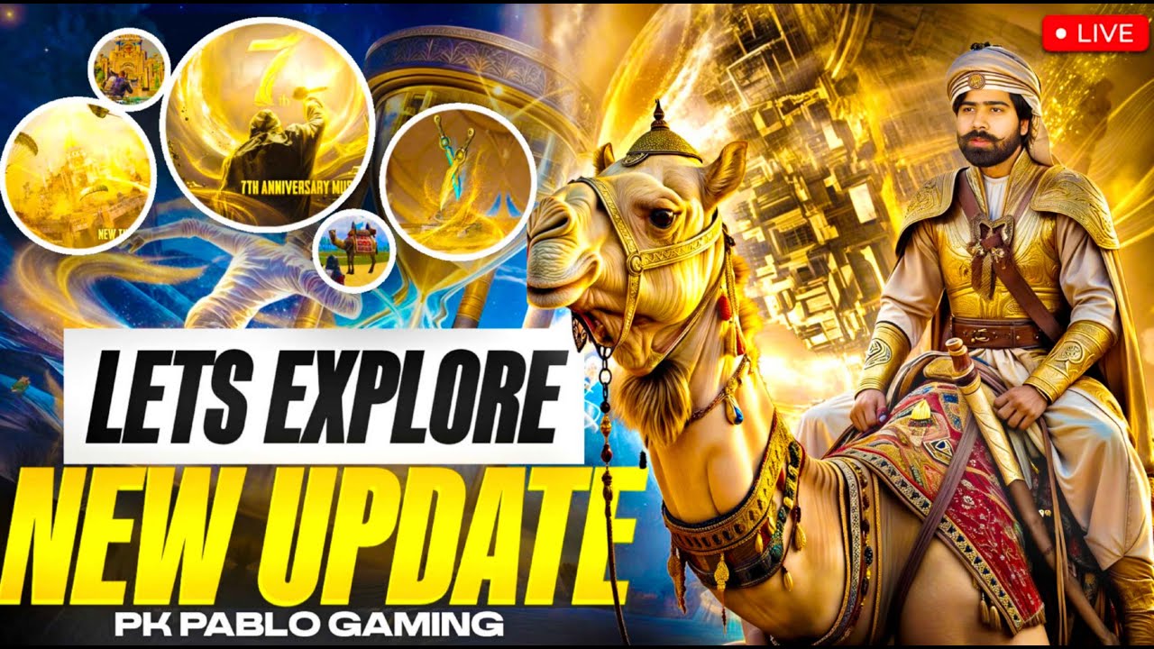 PK PABLO IS LIVE | Explore New update | PK PABLO GAMING | PUBGM - YouTube