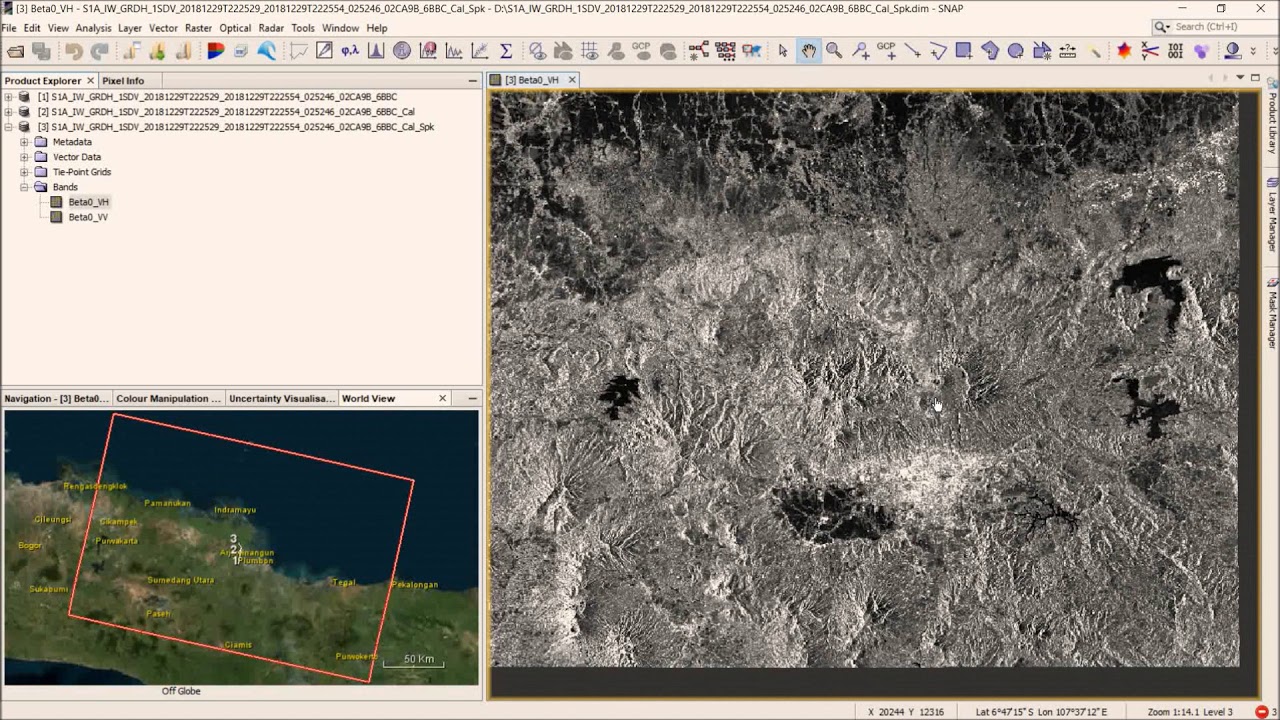 Extract Urban Built Up Area /Footprint from SAR Radar Imagery (Pt 1 ...