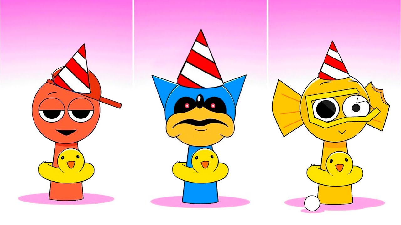 Sprunki OC Sonic, Sal, Bailey | Sprunki OC ALL Phases | Compilation ...