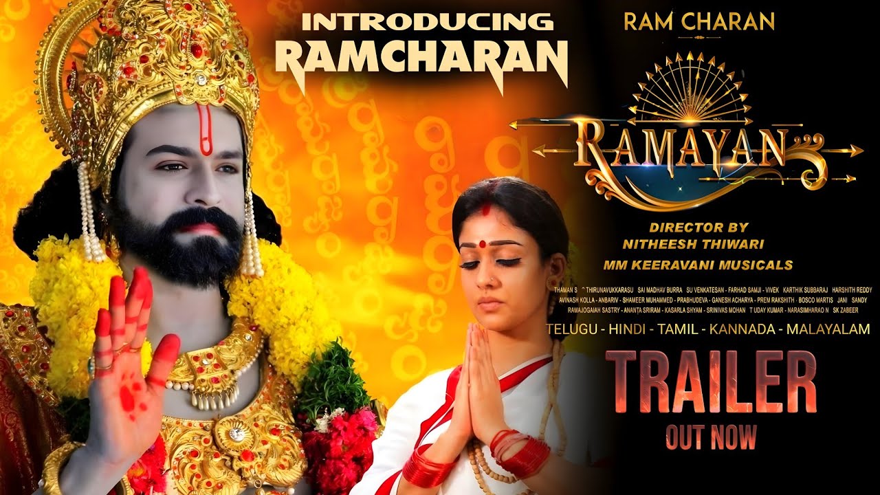 RAMAYAN - Ramcharan Intro First Look Teaser|Ramayan Official Teaser ...