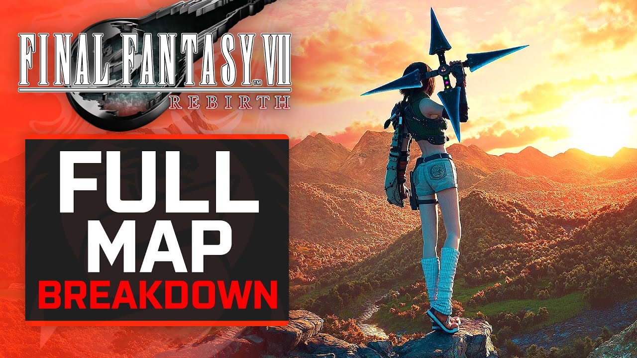 The FFVII Rebirth map looks absolutely INSANE... - YouTube