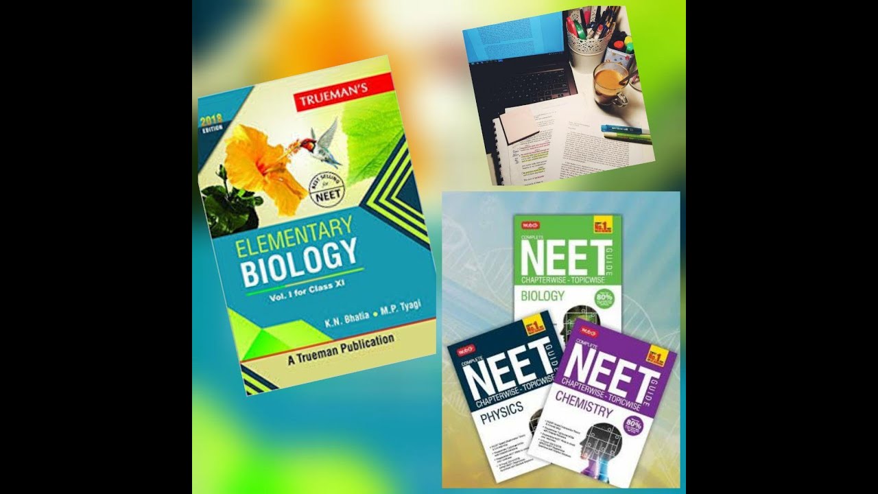 Unboxing mtg complete neet books and truemans biology - YouTube