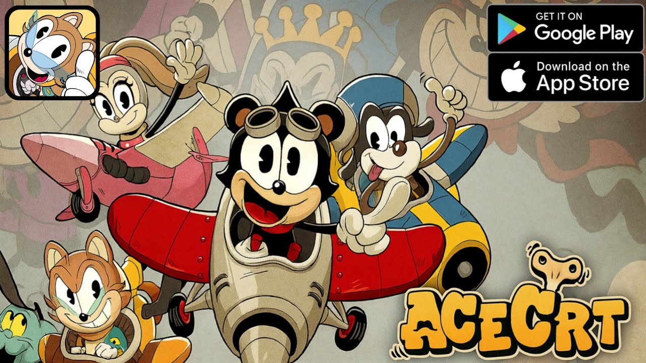 🛩️ ACECRAFT 🚀 Epic 2-Player Co-op Shoot 'Em Up 🎮🔥 (Action Cartoon Game ...