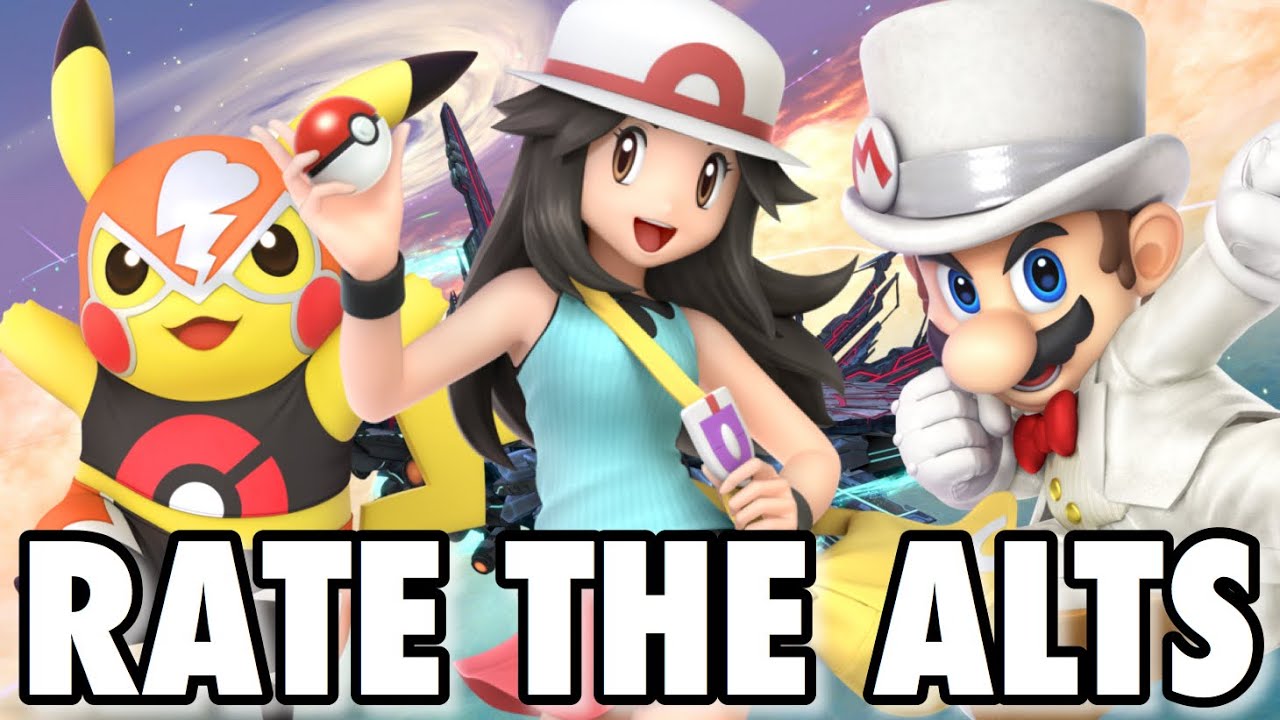 Rate the Alts in Smash Bros Ultimate Part 1! - YouTube