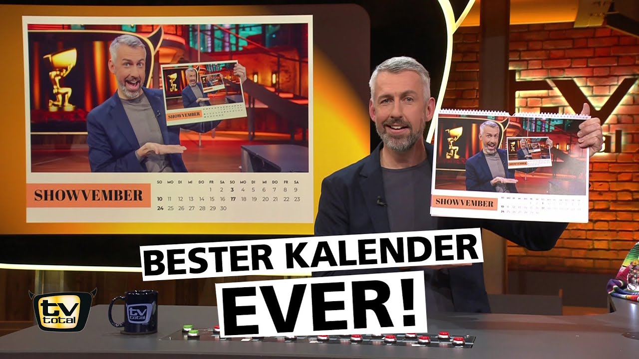 Der TV total "Du darfst"-Kalender | TV total - YouTube