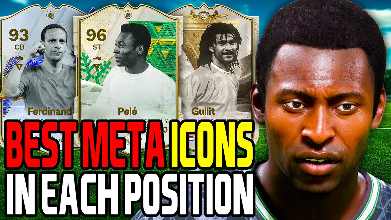 *NEW* Best Meta Icon Players in Each Position ⭐ EA FC 24 (ALL BUDGETS ...