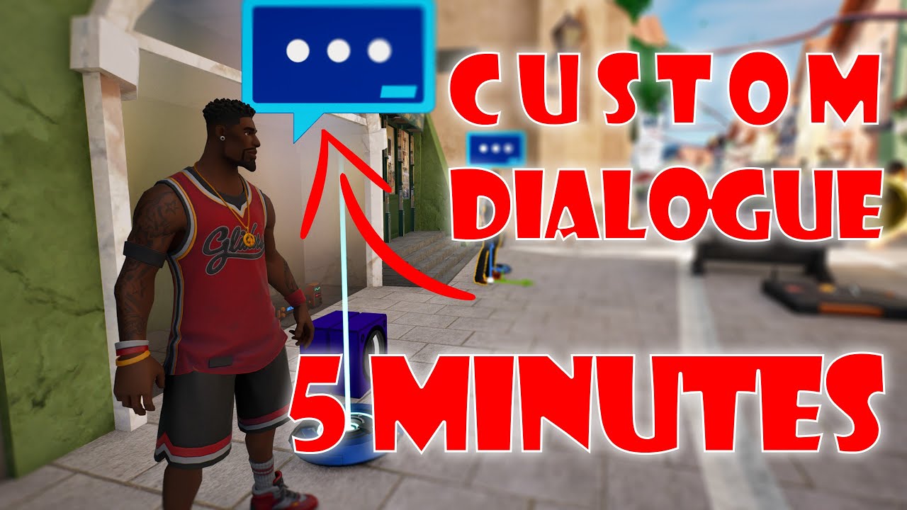 !NO CODE! Custom NPC Dialogue and Quests in 5 MINUTES || UEFN ...