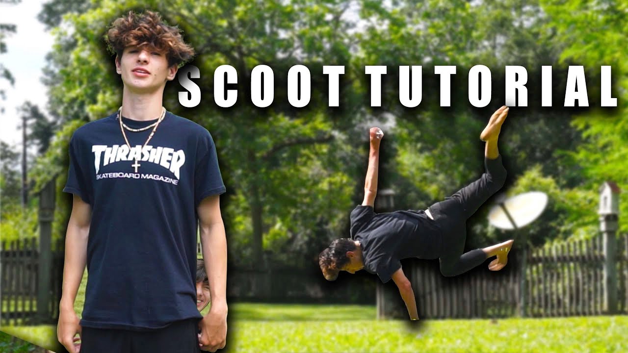 HOW TO SCOOT!? (tricking and parkour tutorial!) - YouTube