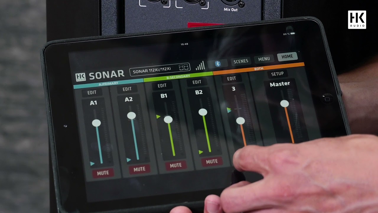 HK Audio SONAR: Remote App - YouTube