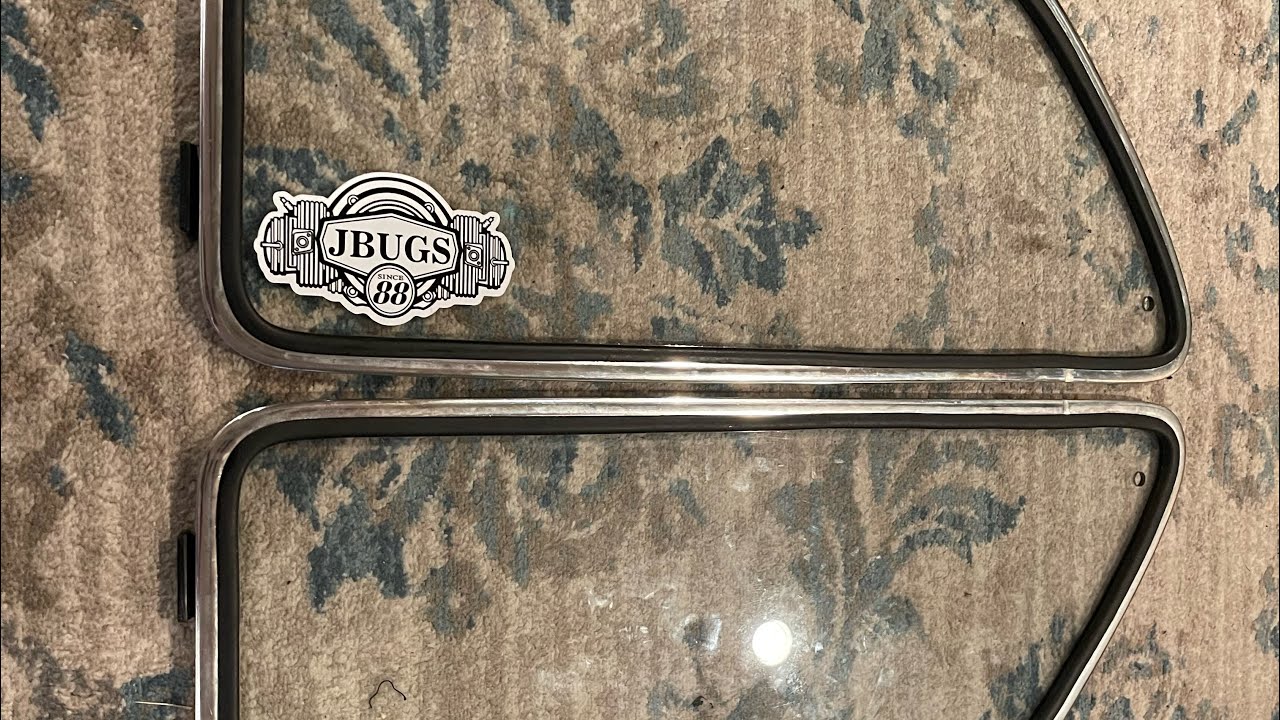 Installing new pop out window seals in the Notchback for Christmas 🎄 ...