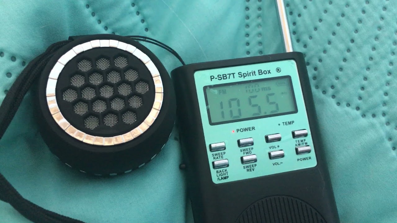 P-SB7T Spirit Box Ghost Research Paranormal Voice Snippet "Belle" - YouTube