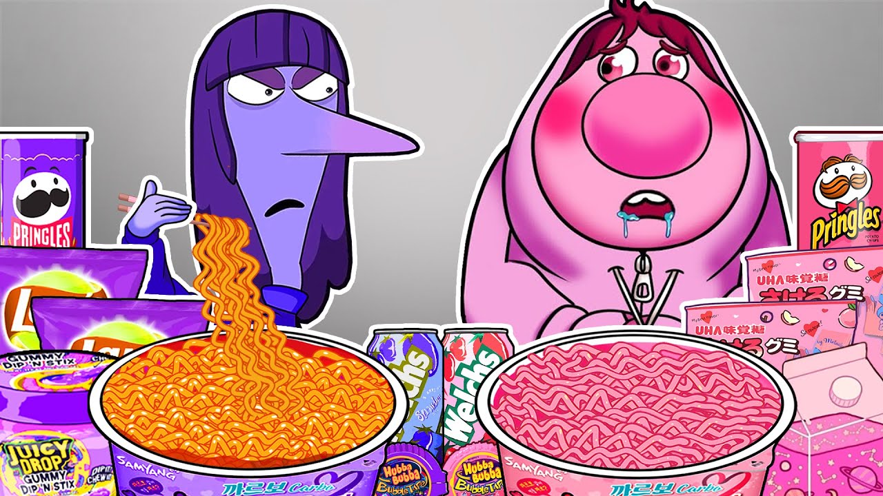 Ennui and Embarrassment - Inside Out 2 Convenience Store PURPLE PINK ...