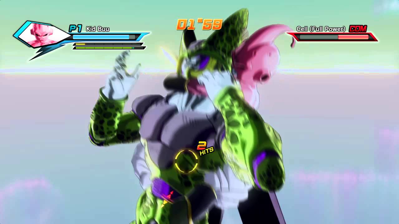 DRAGON BALL XENOVERSE Kid Buu vs Super Perfect Cell PS4 HD - YouTube