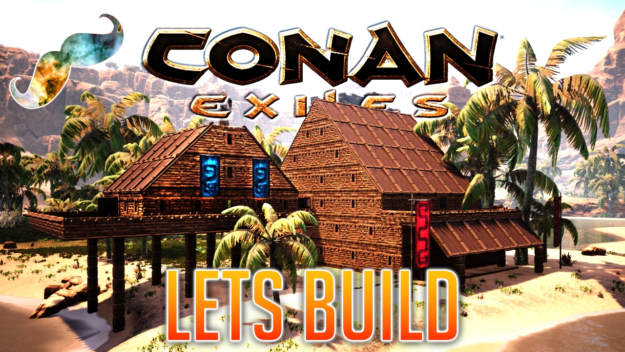 Conan Exiles | Early access | Lets build our first house #1 - YouTube