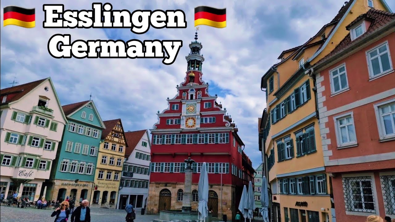 Beautiful Esslingen am Neckar, Stuttgart, Germany - YouTube