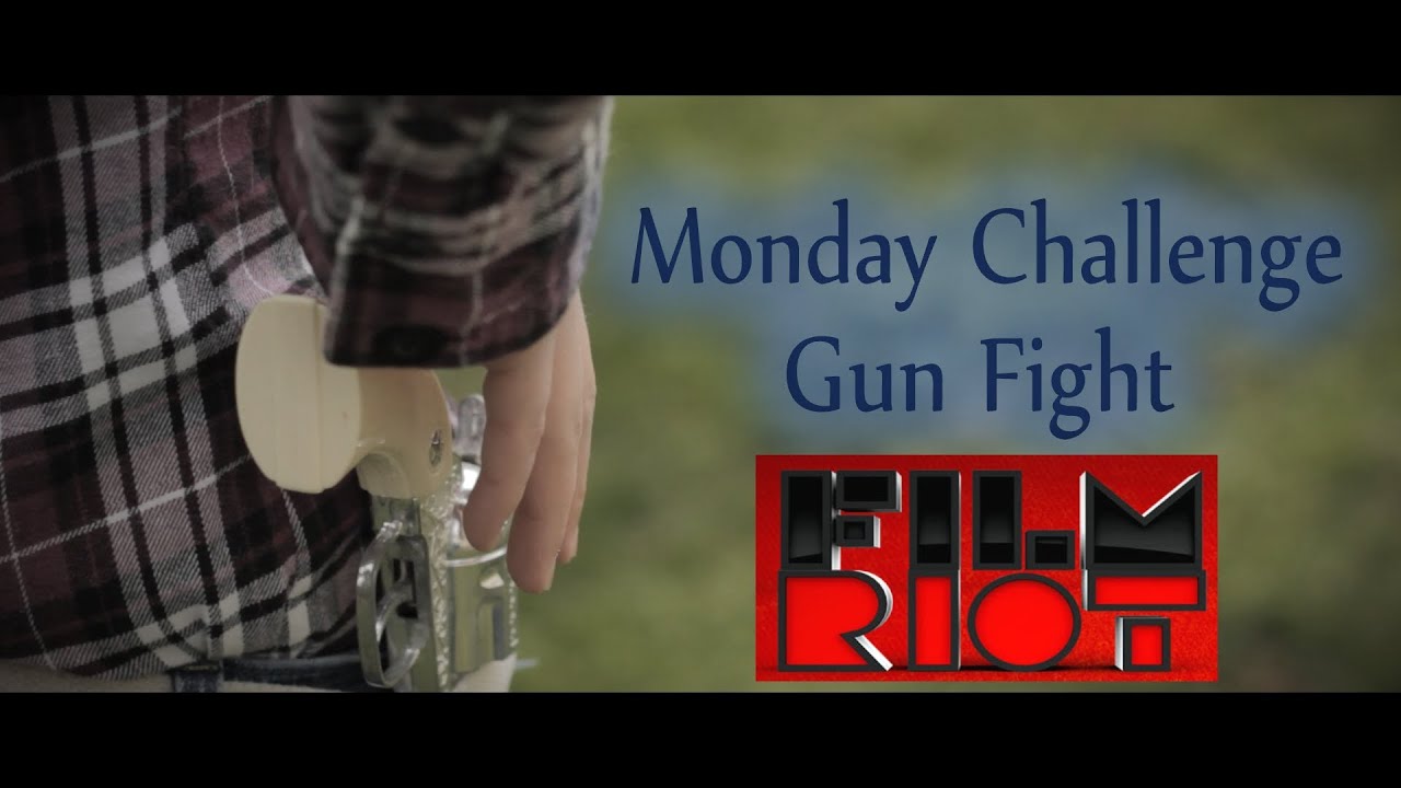 Monday Challenge: Gun Fight - YouTube