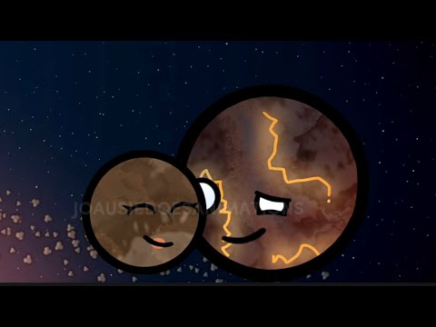 Theia’s death - solarballs animation