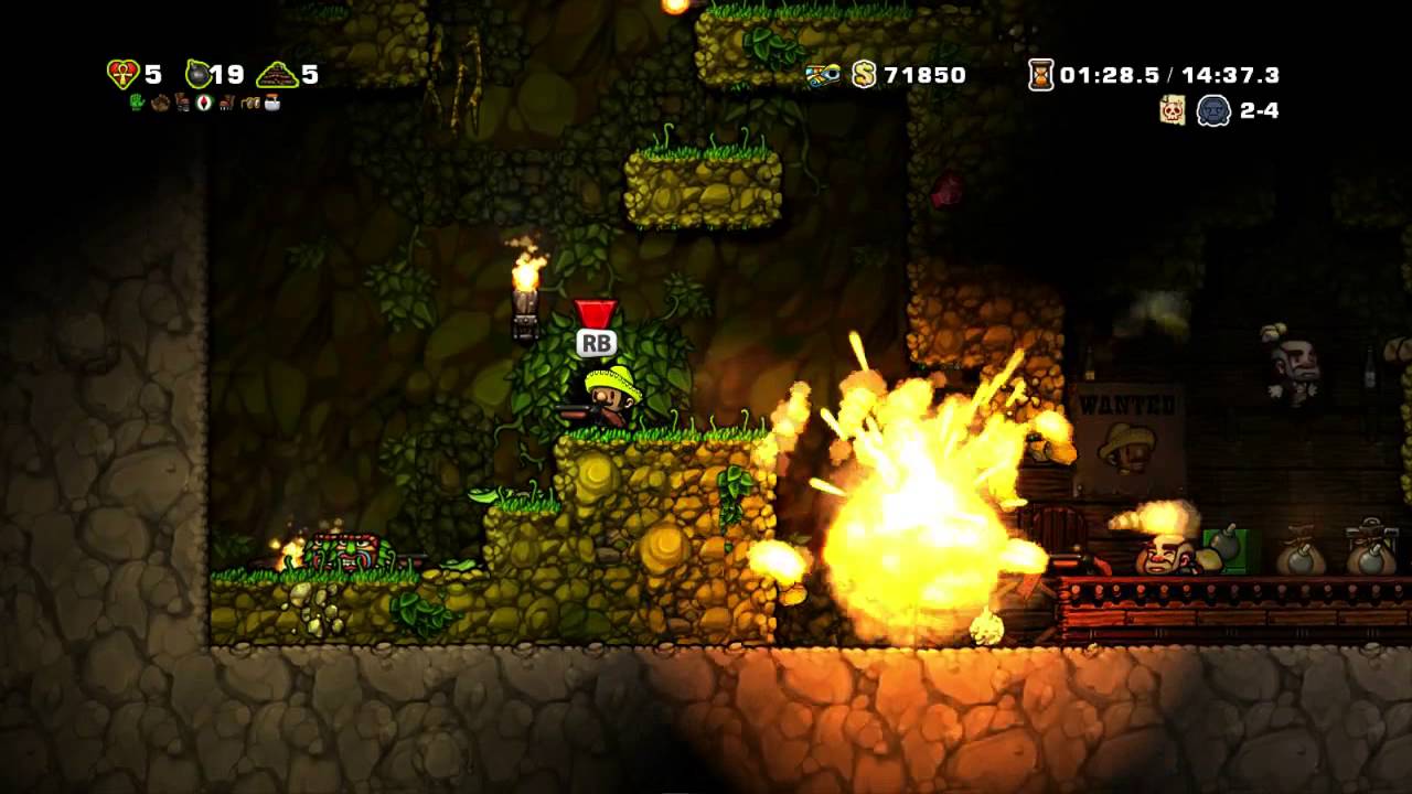 Spelunky Daily Challenge - 2014-08-20 - Where the hell is Anubis? - YouTube