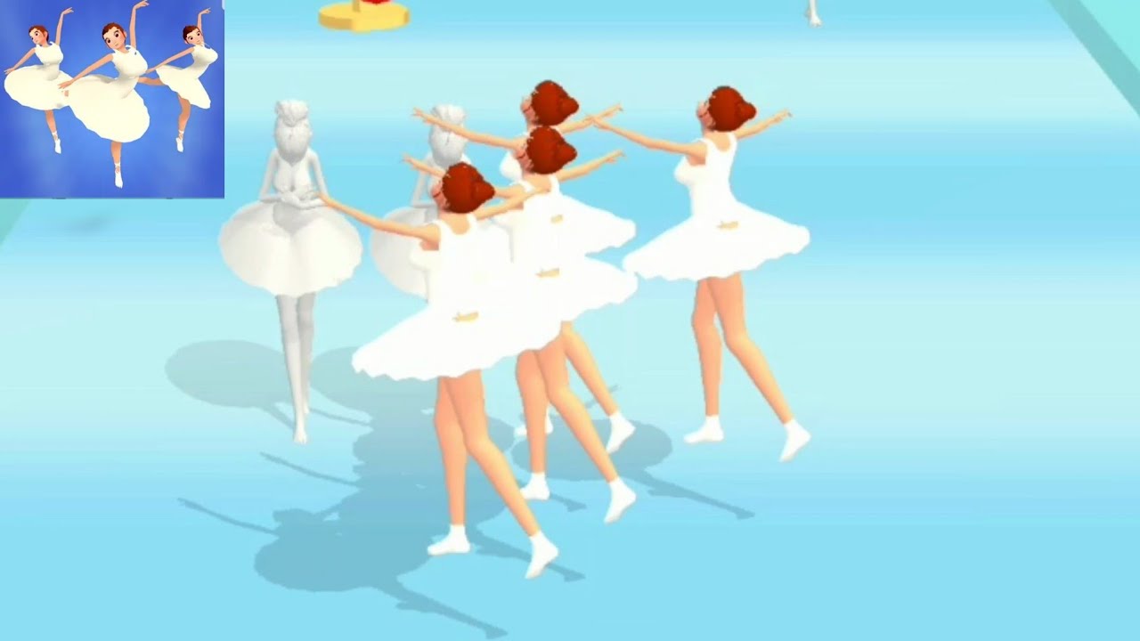 Ballet Run!💃💃🌈 update All Levels Gameplay android ios - YouTube