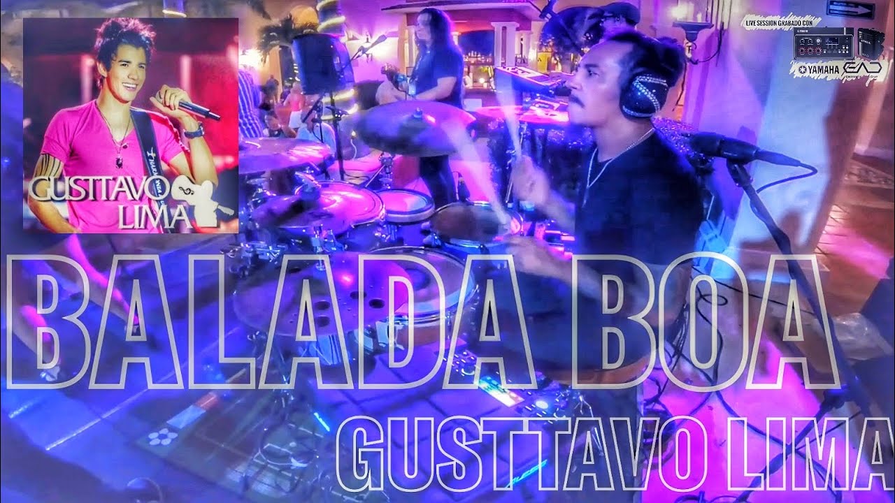 BALADA BOA/ GUSTTAVO LIMA / LIVE DRUM COVER (TAP TEMPO RUTINE)/ # ...