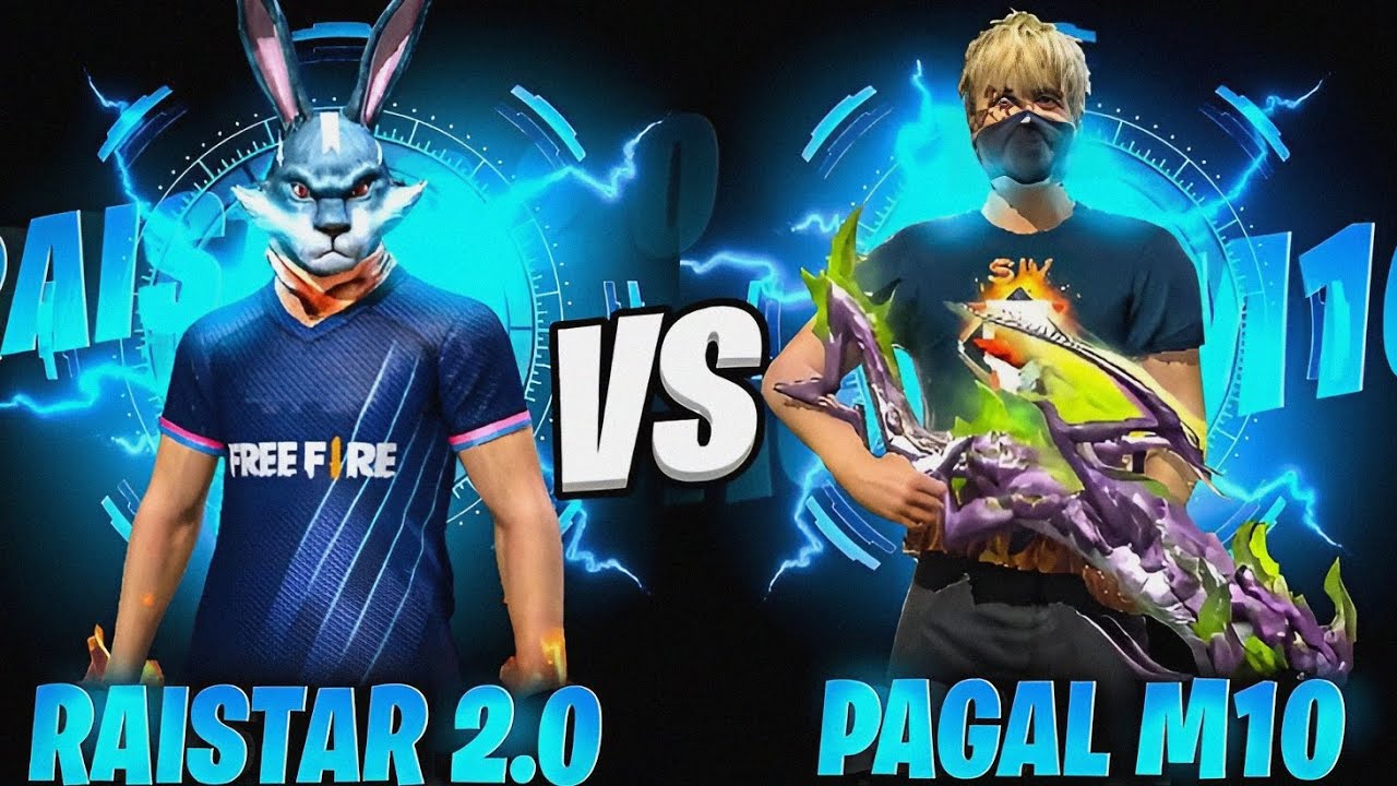 New Raistar VS Pagal M10 | ( very interesting gameplay ) | 4k castom ...