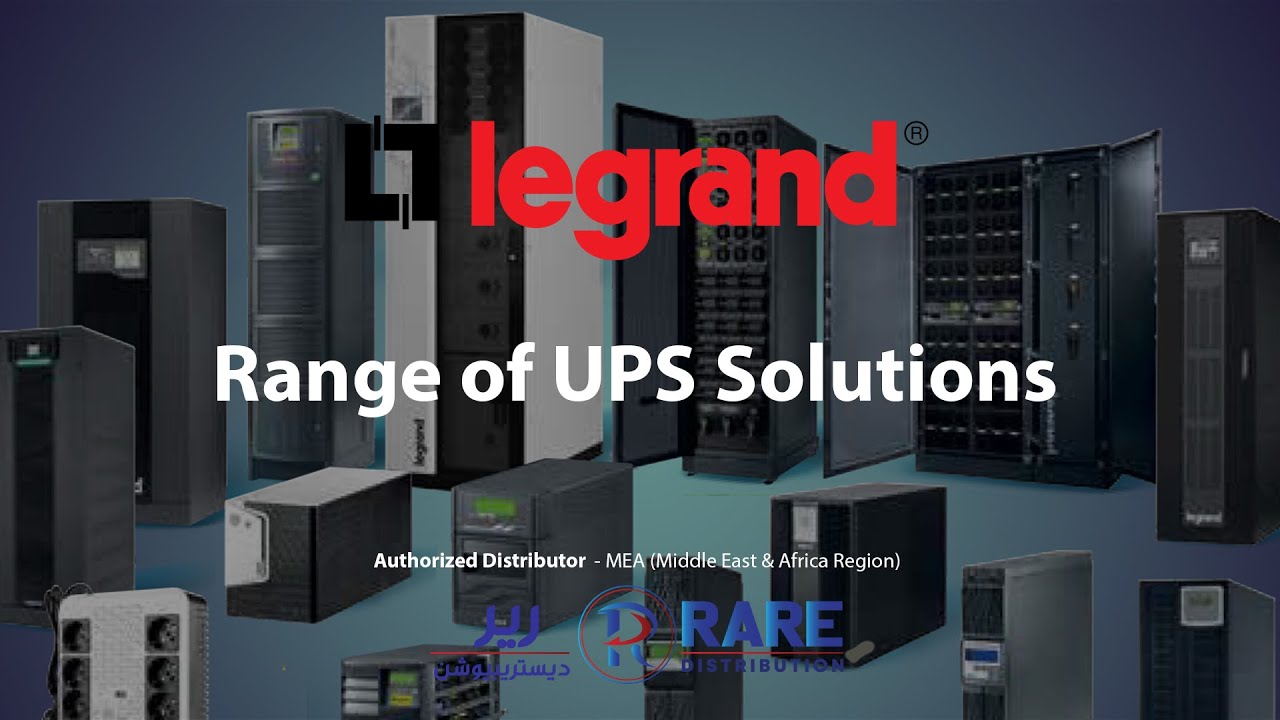 Legrand range of UPS solution presentation - YouTube