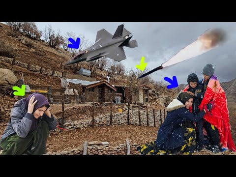 Hope and Resilience in Mountain Shelter | Nomadic Mother Amid War