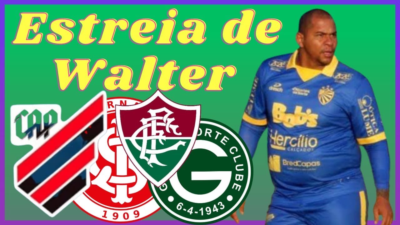 Estreia do Atacante Walter estreia no Pelotas! teve goleada por 4 x 0 ...