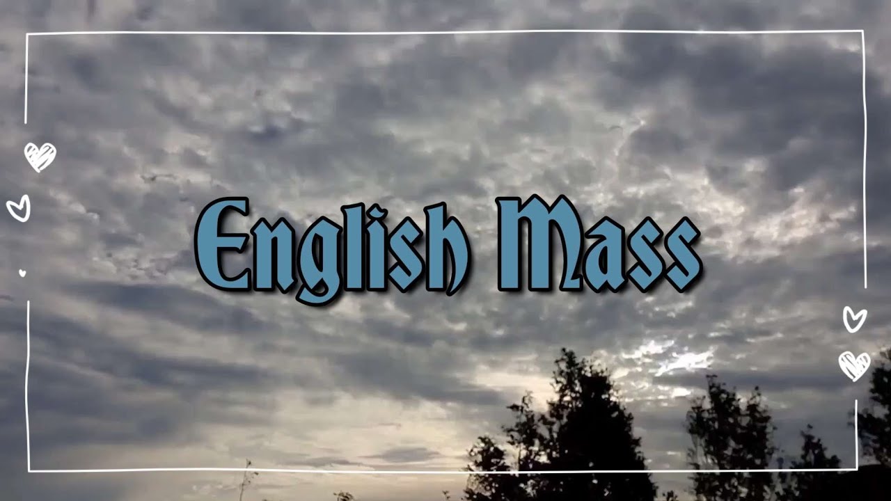 영어미사경본 English Mass - YouTube