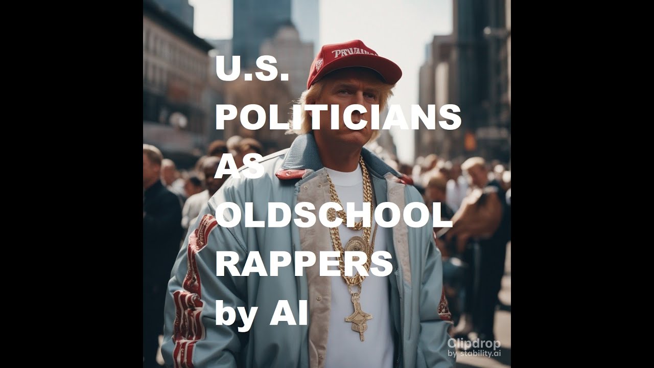 American politicians as oldschool rappers by AI - YouTube