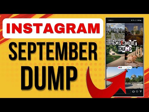 How To Add September Dump Stickers To Your Instagram Story - YouTube