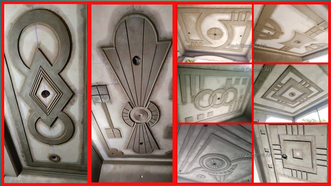 How to make Cement Plus Minus Design ll Cement Pop Design Photo Gallery ...