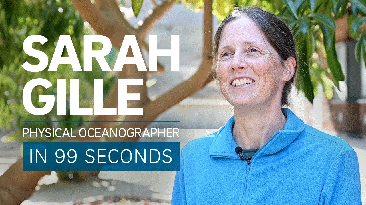A Scientist's Life in 99 Seconds: Physical Oceanographer Sarah Gille ...