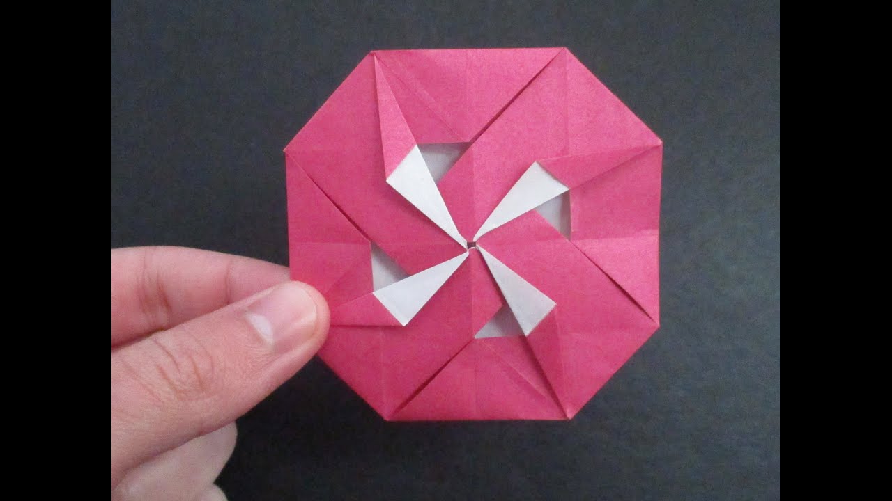 Origami Propeller Flying Flicker - YouTube