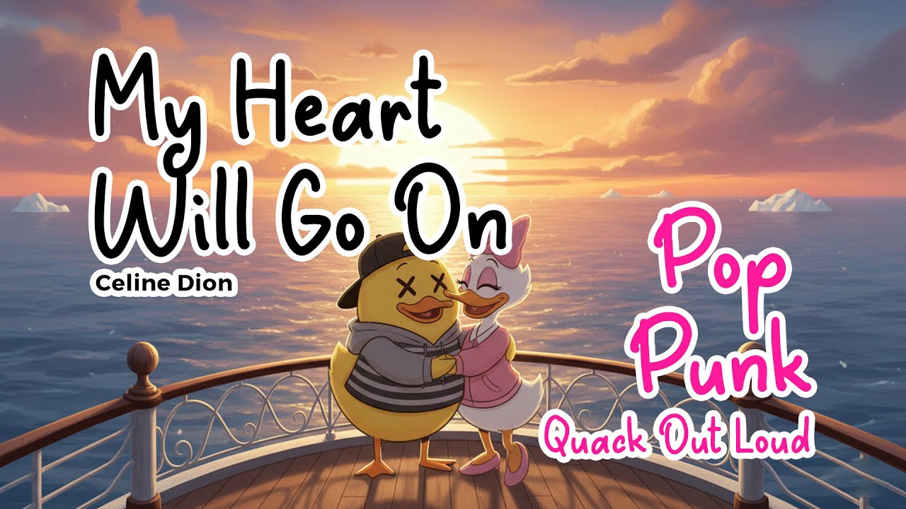 My Heart Will Go On - Celine Dion Pop Punk Cover by Quack Out Loud ...