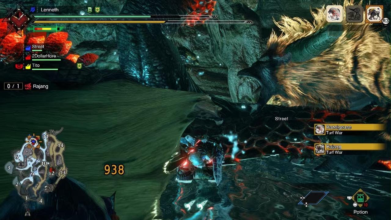 Rajang vs Bazelgeuse! (Monster Hunter Rise) - YouTube