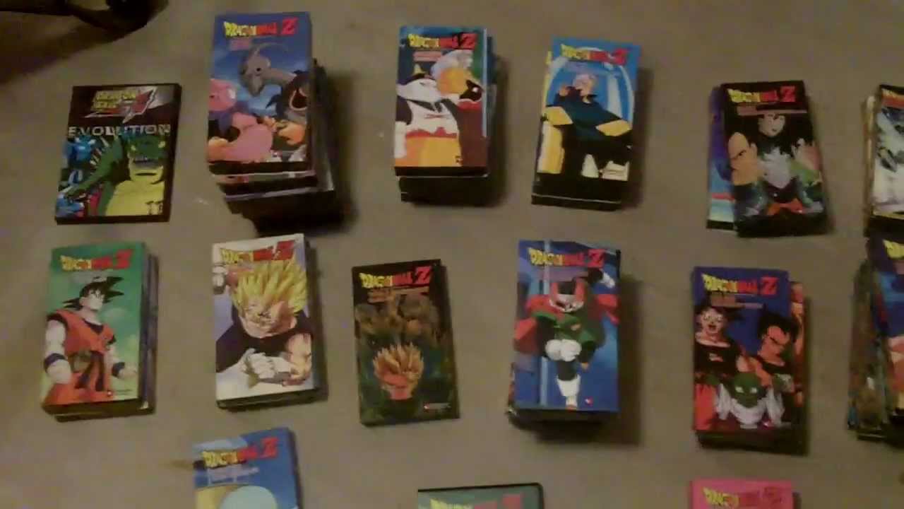 Dragon Ball Z VHS lot unboxing #2 - YouTube