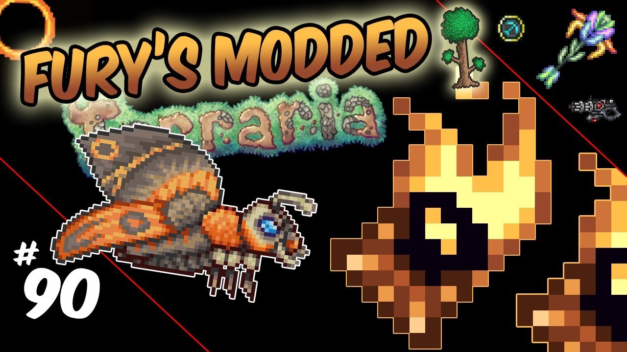 Fury's Modded Terraria | 90: Dark Sun Unlimited - YouTube