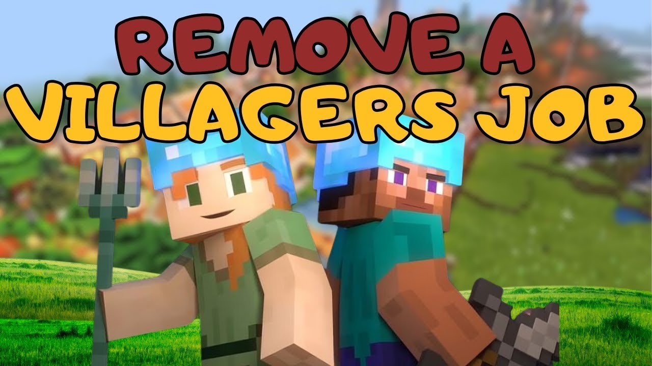 How to Remove a Villagers Job in Minecraft | Minecraft Tutorial (2025 ...