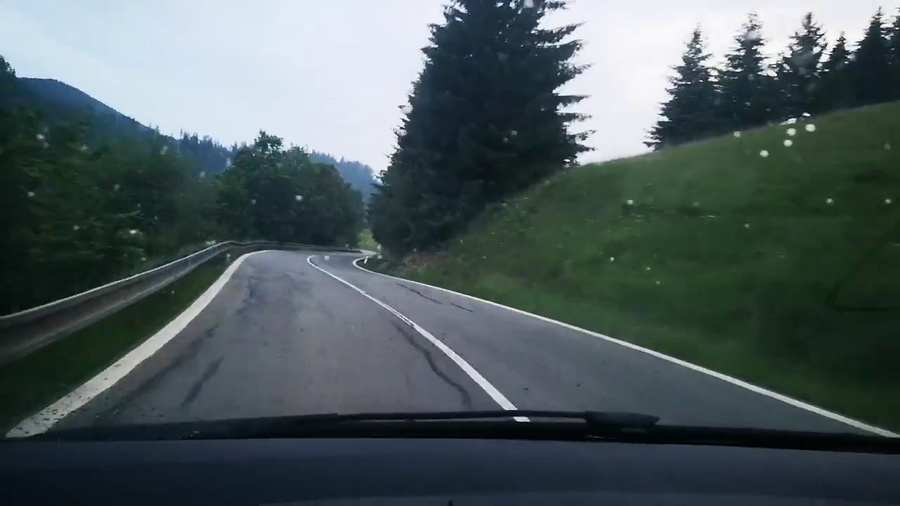 Drive through somewhere in Slovakia - YouTube