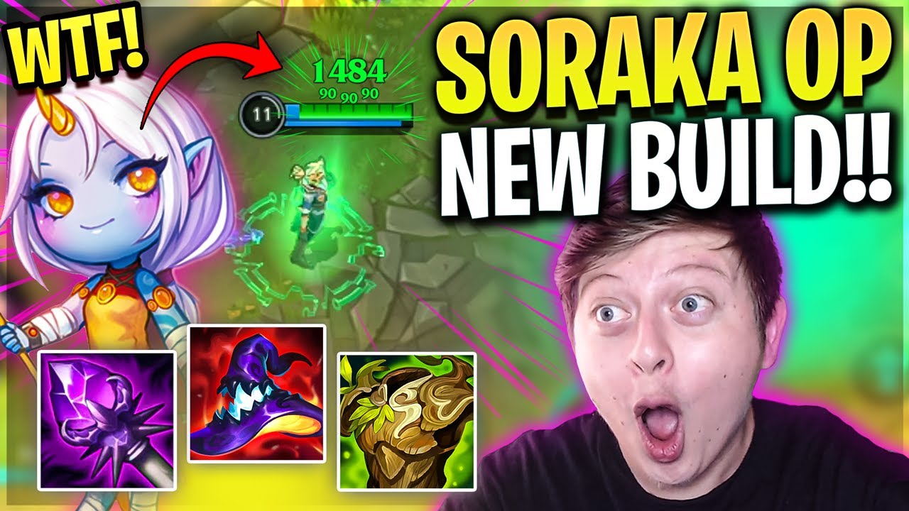 WILD RIFT | *NEW* SORAKA INFINITE HEALING BUILD! (SO BROKEN) - S++ TIER ...