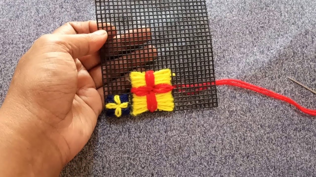 Plastic Canvas Stitch || Design 106 || By LET'S MAKE IT ? - YouTube