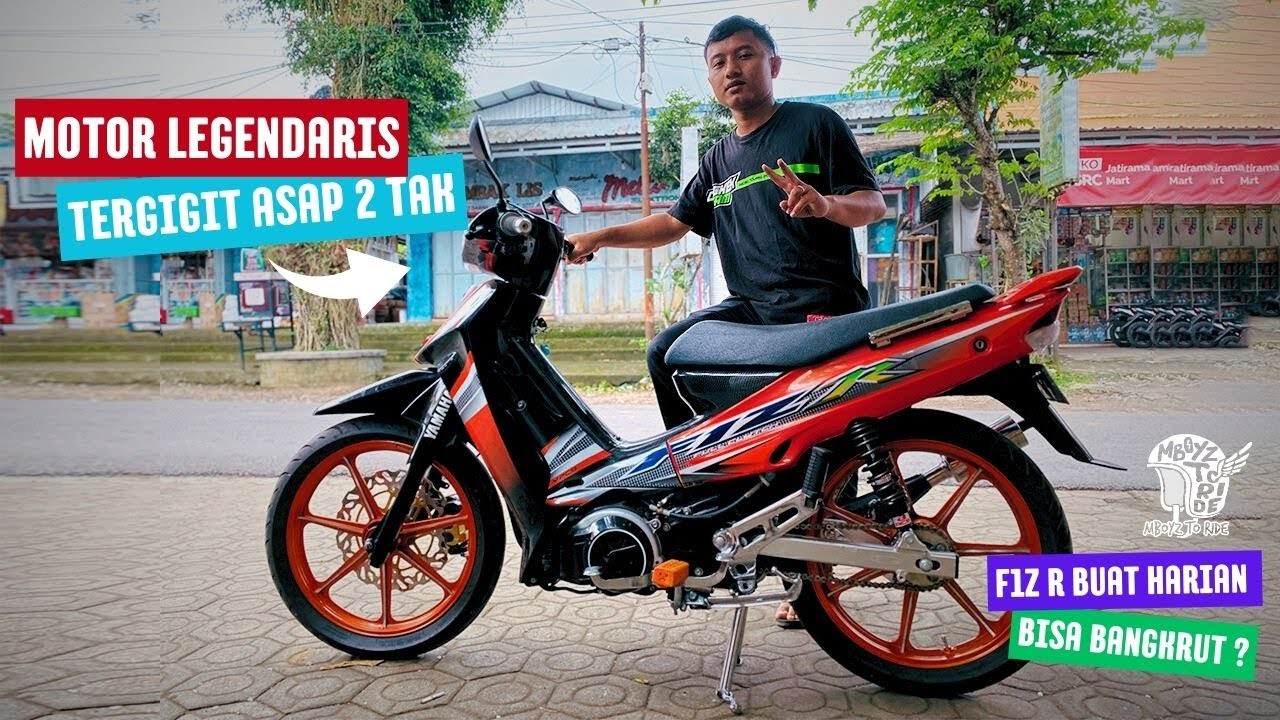 CARA MUDAH MODIFIKASI YAMAHA F1ZR LEBIH STYLISH DAN MINIMALIS - KLASIK ...