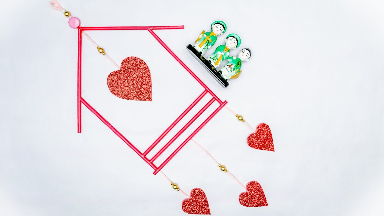 DIY Wall Hanging | Home Sweet Home | Wall Hanging Ideas | Wooden Stick ...