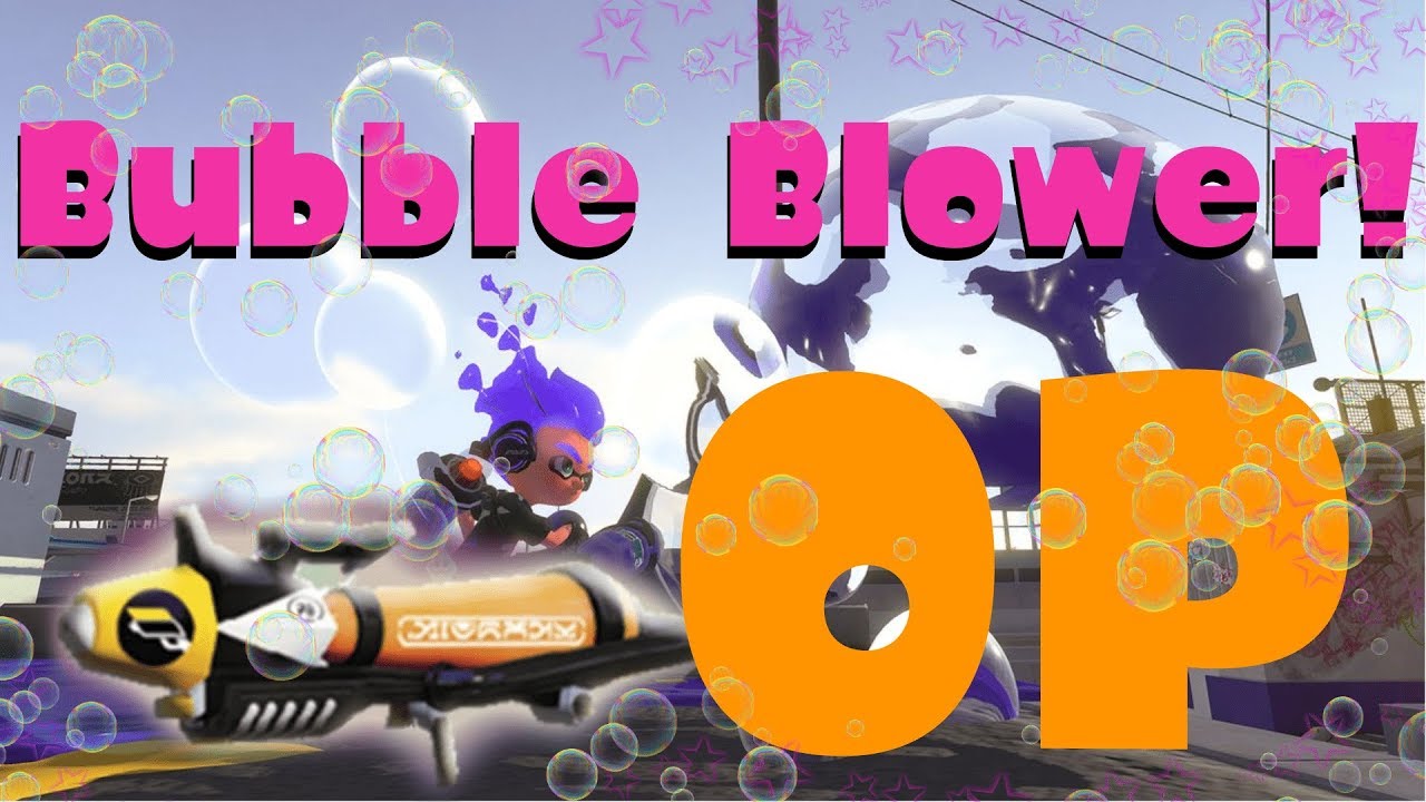 [Splatoon 2] Finally Bubble Blower arrived! - YouTube